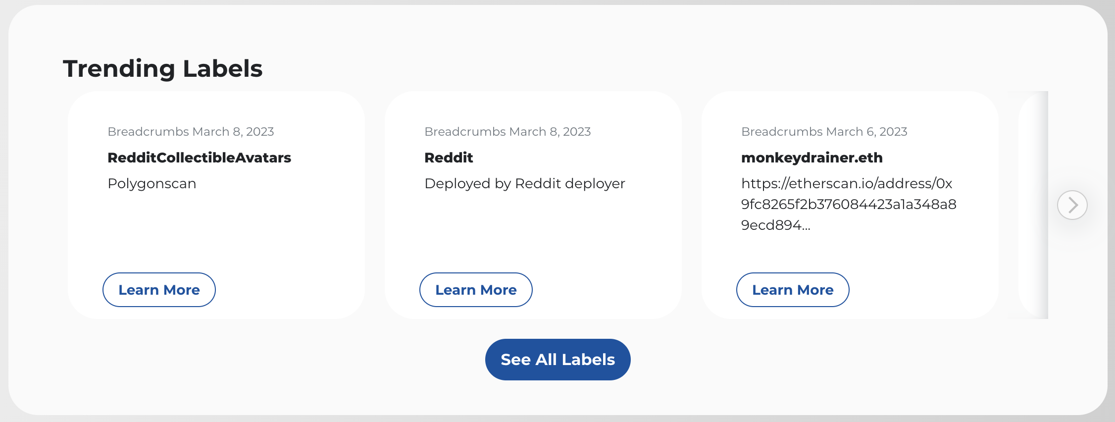 Breadcrumbs - Knowledge Hub